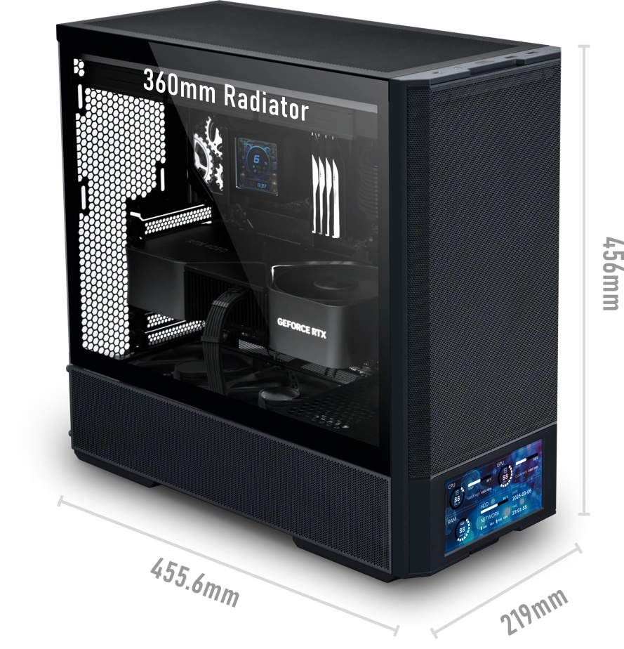 LANCOOL 207 DIGITAL｜LIAN LI｜株式会社アユート PCパーツ・VR・オーディオ等周辺機器 総合代理店